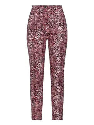 Elisabetta Franchi Tapered Leopard-print Pants - Pink