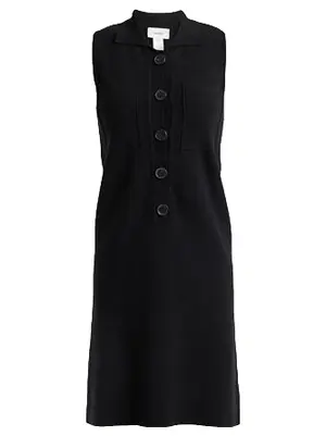 VICOLO Mini Trapeze Dress - Black