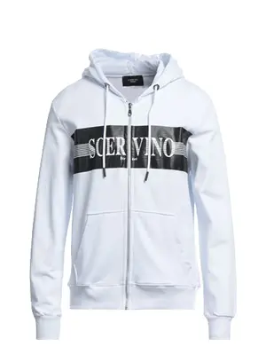 Ermanno Scervino French Terry Zip-up Hoodie - White