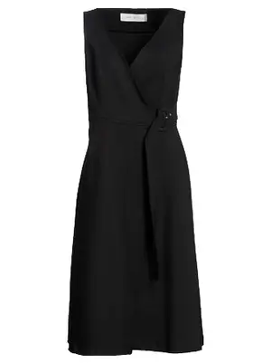 KATIA GIANNINI Midi Dress - Black