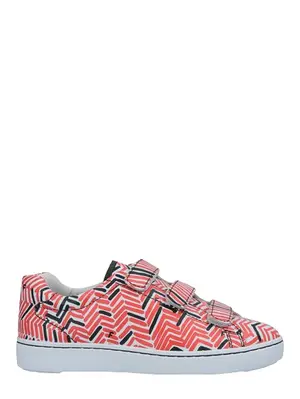 Ash Low-top Leather Sneakers - Red
