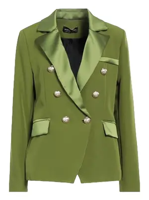 VANESSA SCOTT VANESSA SCOTT Double-Breasted Blazer Green