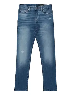 Armani Exchange Denim Straight Leg Jeans - Blue