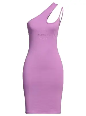 MANGANO MANGANO One-Shoulder Mini Dress Pink