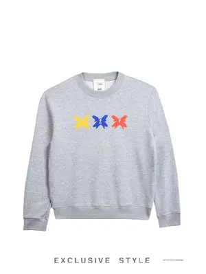 ESTEBAN CORTAZAR X YOOX Light Cotton Sweatshirt - Grey