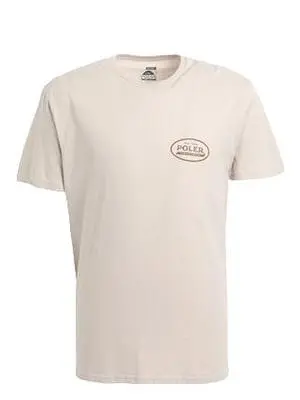 POLER Brand Brand T-shirt T-shirt Size Cotton - Beige