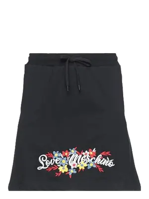 Moschino Flared Mini Skirt - Black