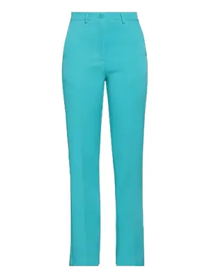 VICOLO Crepe Bootcut Pants Blue