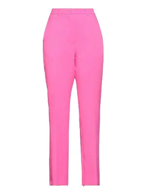 VICOLO Crepe Bootcut Pants Fuchsia