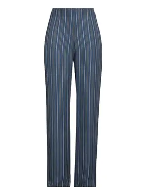Belstaff Striped High-waisted Pants - Blue