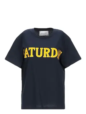 Alberta Ferretti Logo-print T-shirt - Blue