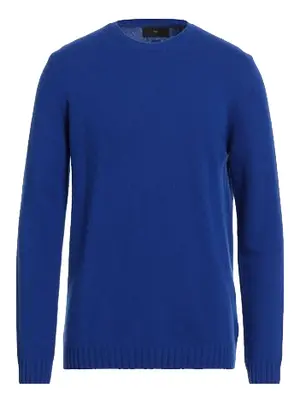 LIU •JO MAN LIU •JO MAN Wool Crewneck Sweater Blue