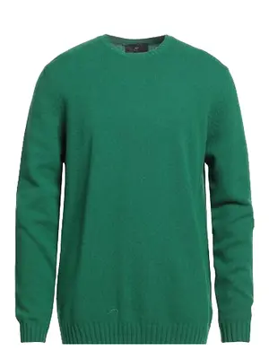 LIU •JO MAN LIU •JO MAN Wool Crewneck Sweater Green