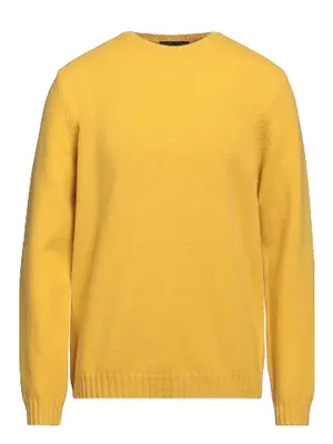 LIU •JO MAN LIU •JO MAN Wool Crewneck Sweater Yellow