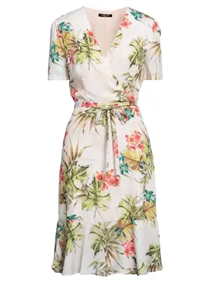 MARCIANO Floral-print Midi Dress - Pink