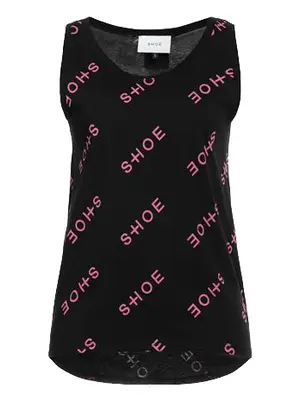 SHOE Logo-Print Tank Top