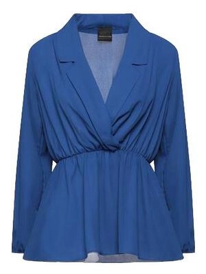 MARC ELLIS Peplum Top - Blue