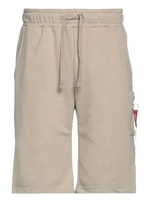 Alpha Industries ALPHA INDUSTRIES French Terry Bermuda Shorts Beige