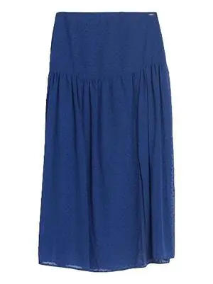 Armani Exchange Flared Maxi Skirt - Blue