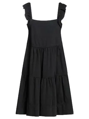 Dorothee Schumacher Midi Denim Dress - Black