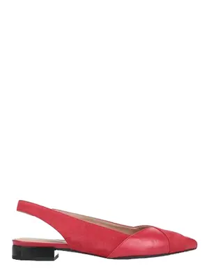 Geox GEOX Slingback Ballet Flats Brick Red