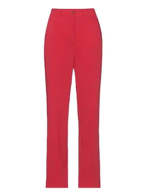 SOALLURE Straight-leg Pants - Red