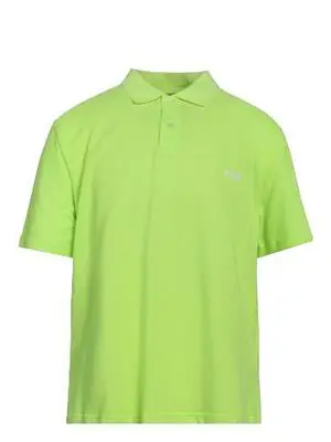 MSGM Polo Shirt Lime Size Cotton - Green
