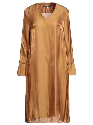 Brian Dales Midi Dress - Camel