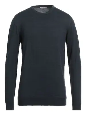 DANIELE ALESSANDRINI Wool Sweater Navy Blue