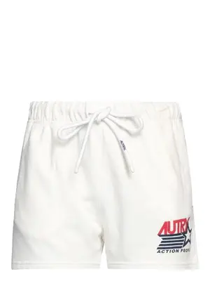 AUTRY Cotton Shorts - White