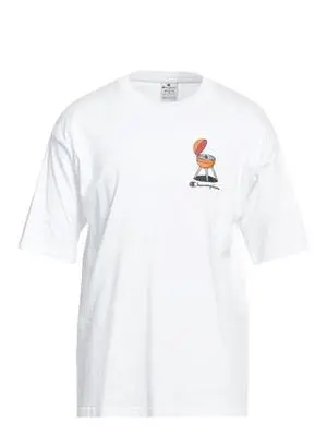 Champion T-shirt Size Cotton - White