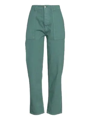 PLEASE Straight-Leg Jeans Green