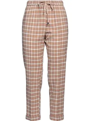 Liviana Conti Tapered Leg Trousers - Beige