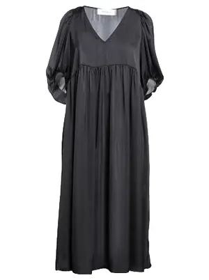 KATIA GIANNINI KATIA GIANNINI Midi Trapeze Dress Black