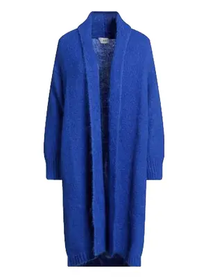 VICOLO VICOLO Mohair Blend Cardigan Blue