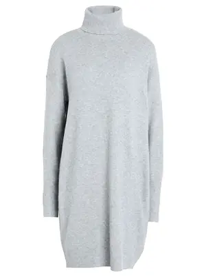 Vero Moda Knitted Mini Dress Grey