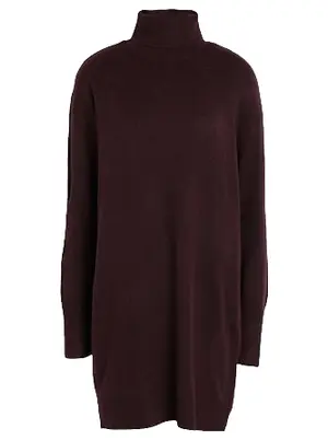 Vero Moda Knitted Mini Dress Purple