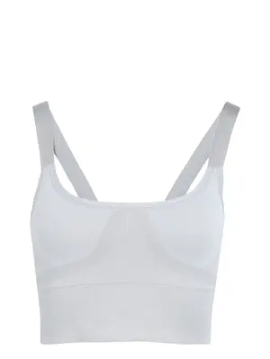 PUMA X VOGUE Seamless Bra Top Top Size Nylon, Polyester, Elastane - Grey