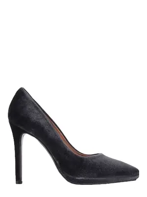 POLLINI Velvet Pumps - Grey