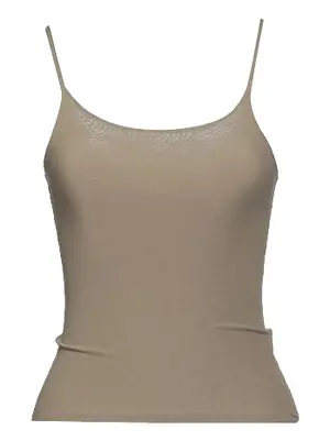 EMISPHERE EMISPHERE Tulle Tank Top Sage Green