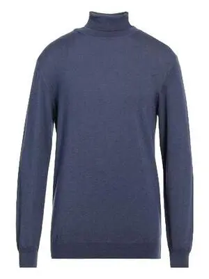 TELA COTTON Turtleneck Wool Knit - Blue