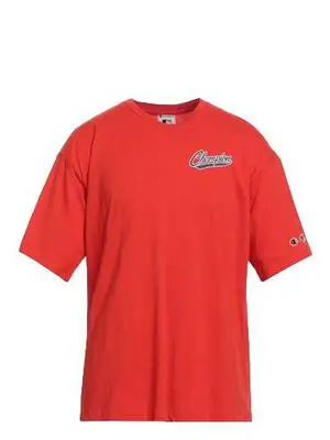 Champion T-shirt Size Cotton - Red