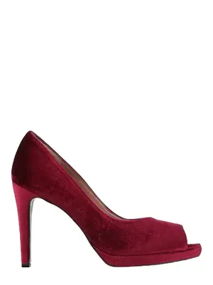 POLLINI POLLINI Open-Toe Pumps Red