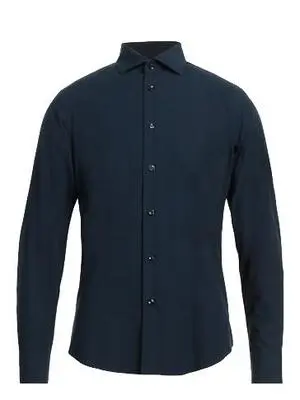 Roberto Cavalli Shirt Size Cotton, Elastane - Navy