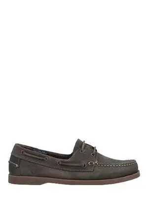 DOCKSTEPS Leather Boat Shoes - Beige