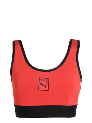 PUMA X VOGUE Bra Top Top Size Polyester, Elastane - Red