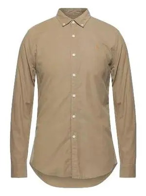 FARAH Man Shirt Beige Size S Cotton Beige