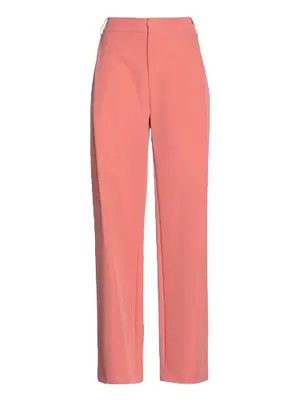 HAVEONE Crepe Straight Leg Pants - Pink