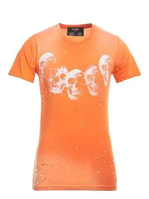 DOMREBEL T-shirt Size Cotton - Orange