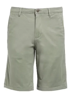 JACK & JONES Cotton Blend Shorts - Sage Green